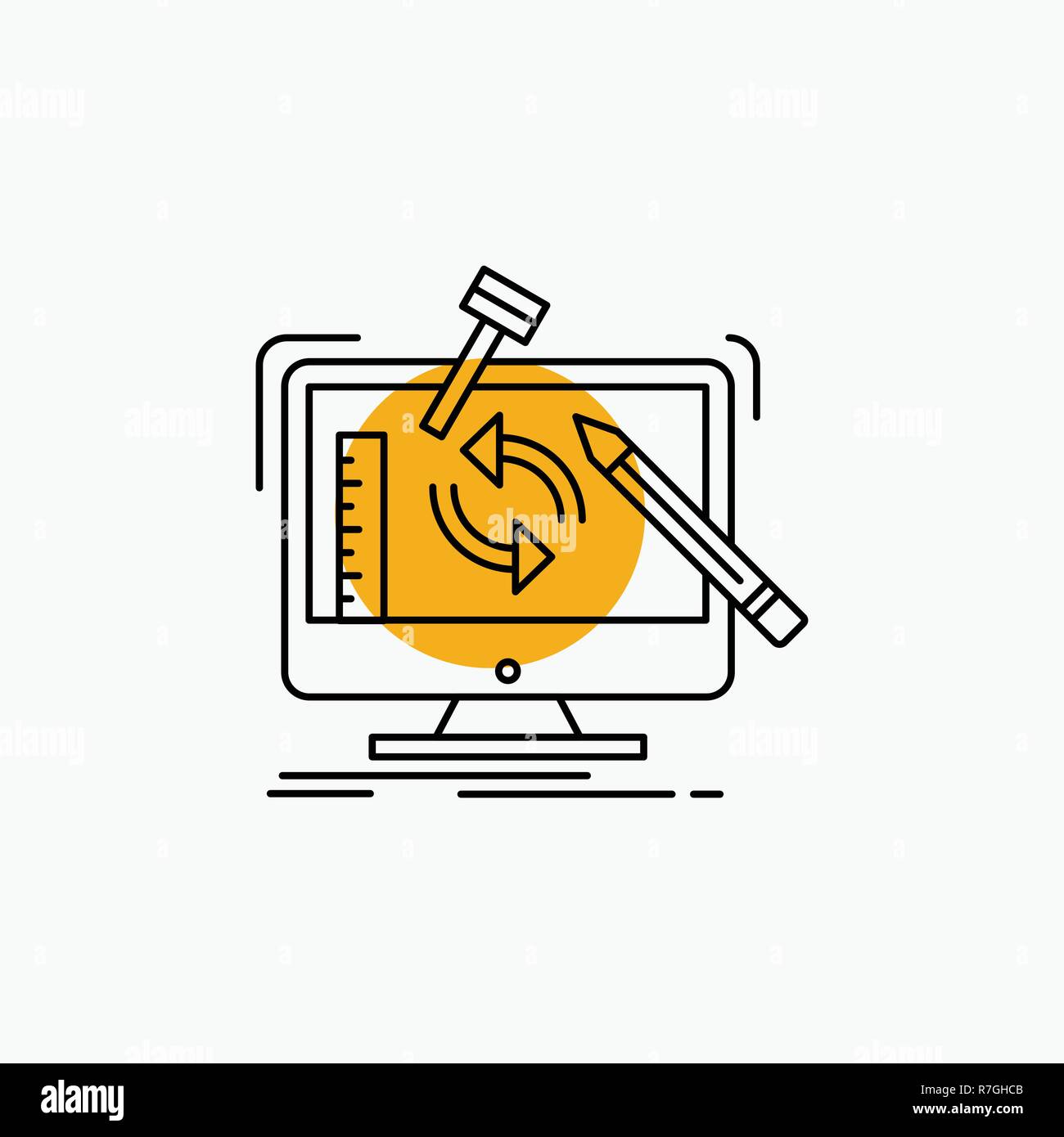 Engineering workshop Stock Vector Images - Alamy