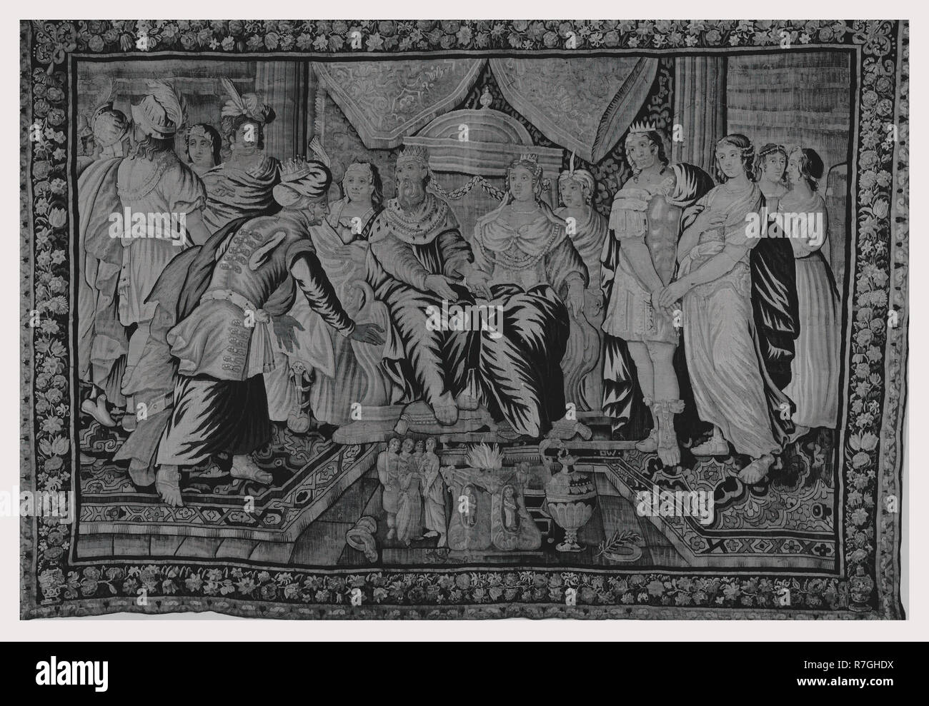 Psyche's parents with suitors for her sisters Stock Photo - Alamy