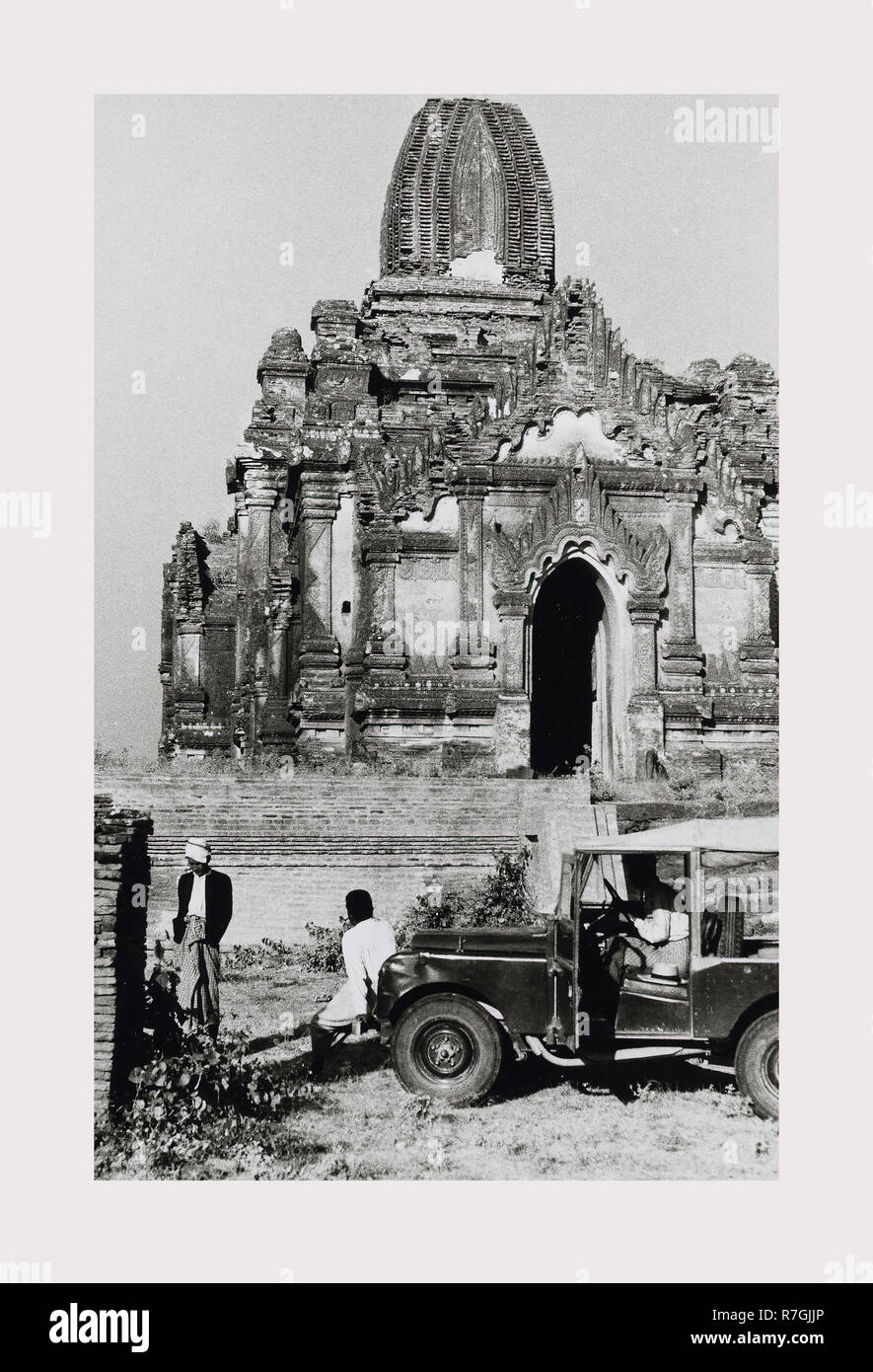 Myanmar, Burma, Pagan, Dhamma-yazika Stupa, 1966 or earlier, Lost ...