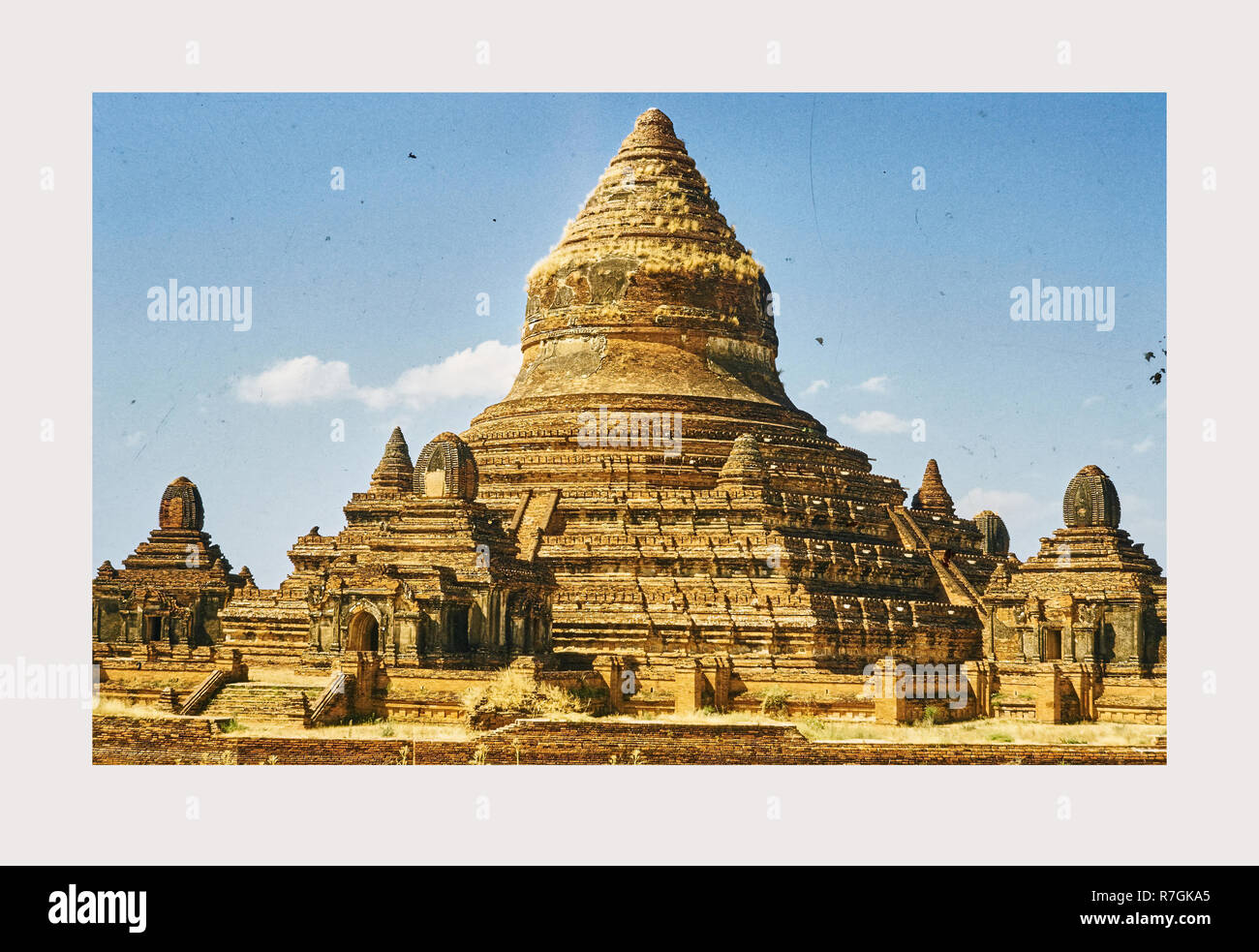 Myanmar, Burma, Pagan, Dhamma-yazika Stupa, 1966 or earlier, Lost ...