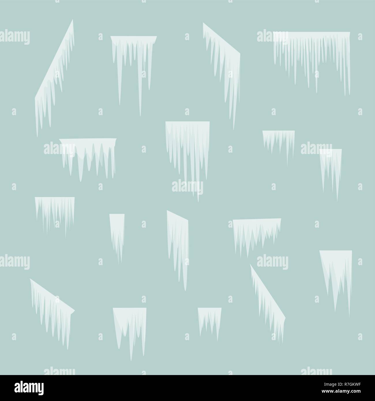 Cartoon icicle hi-res stock photography and images - Alamy