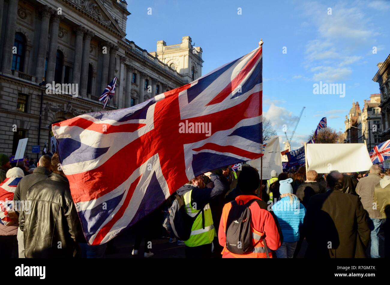 Brexit betrayal UKIP march with tommy robinson in central london 9th ...