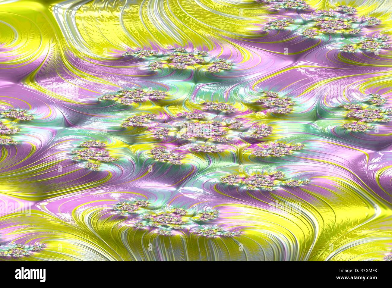 Mercurial Preclusion Fractals Stock Photo - Alamy