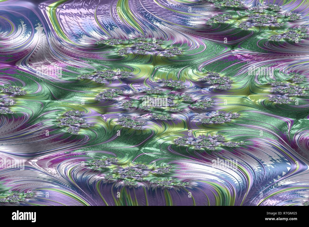 Mercurial Preclusion Fractals Stock Photo - Alamy