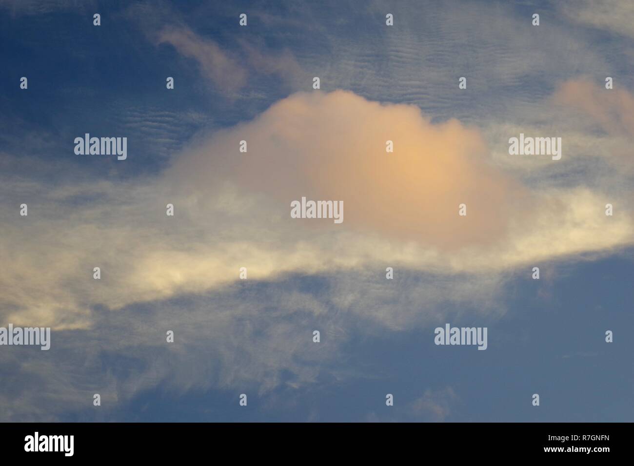 Small cumulus humilis clouds hi-res stock photography and images - Alamy