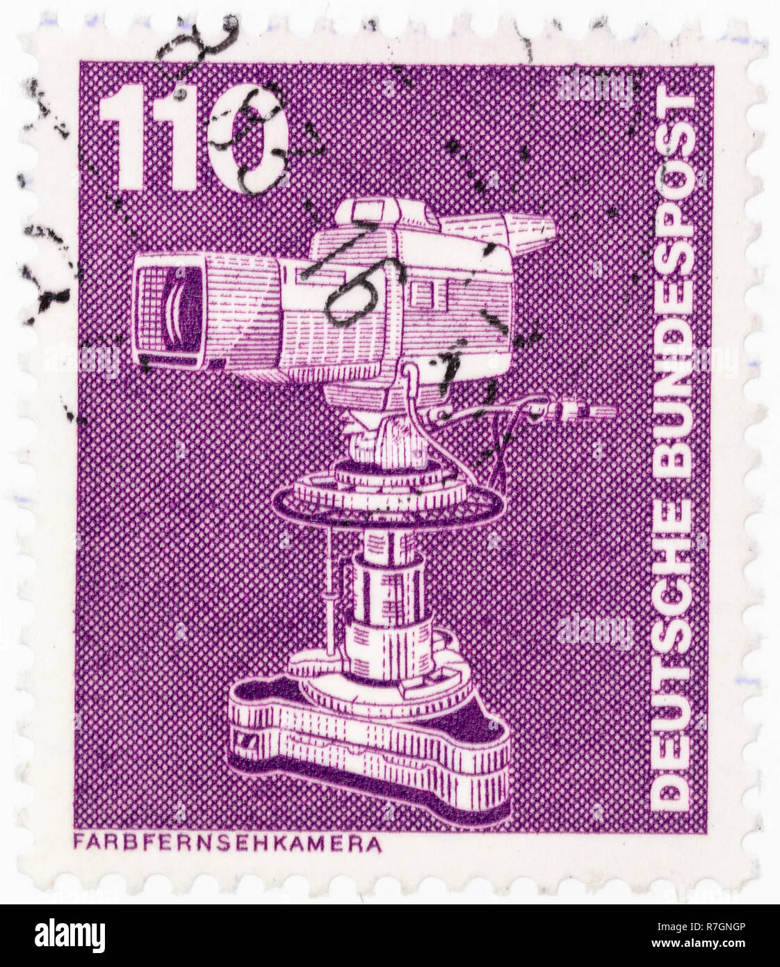 GERMANY - CIRCA 1982: A postage stamp printed in Germany shows color ...