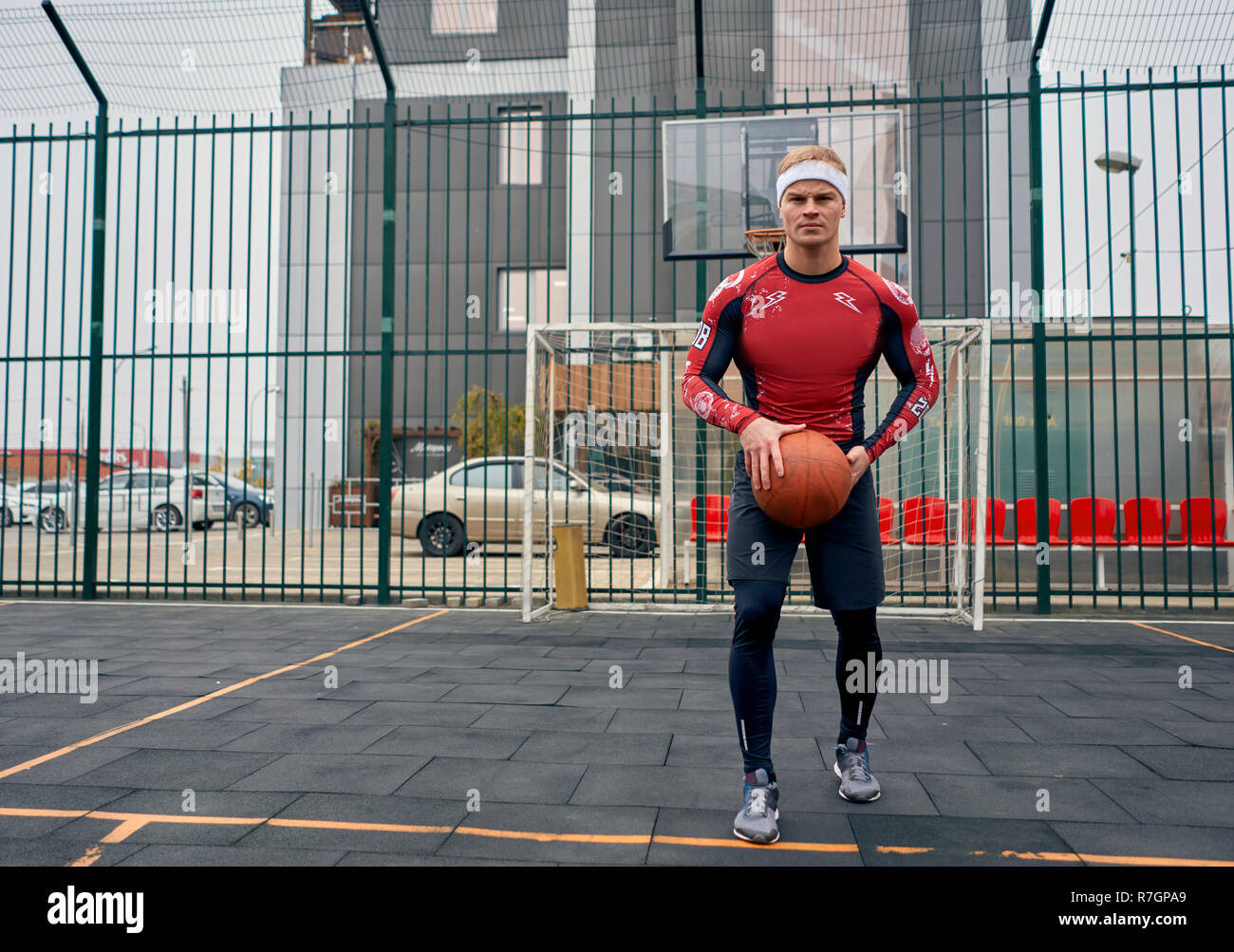 Kids Playing Basketball Street High Resolution Stock Photography and ...