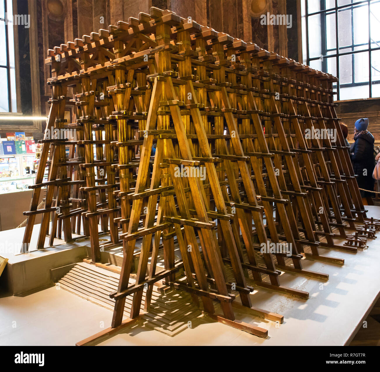 Interior construction scaffolding hi-res stock photography and images ...