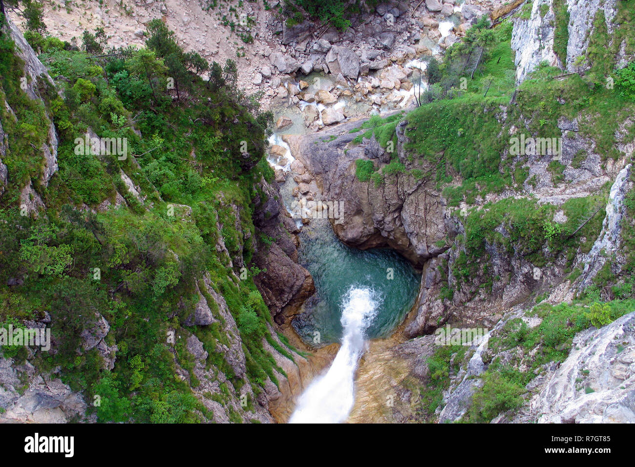 Alpine mountain canyon hi-res stock photography and images - Alamy