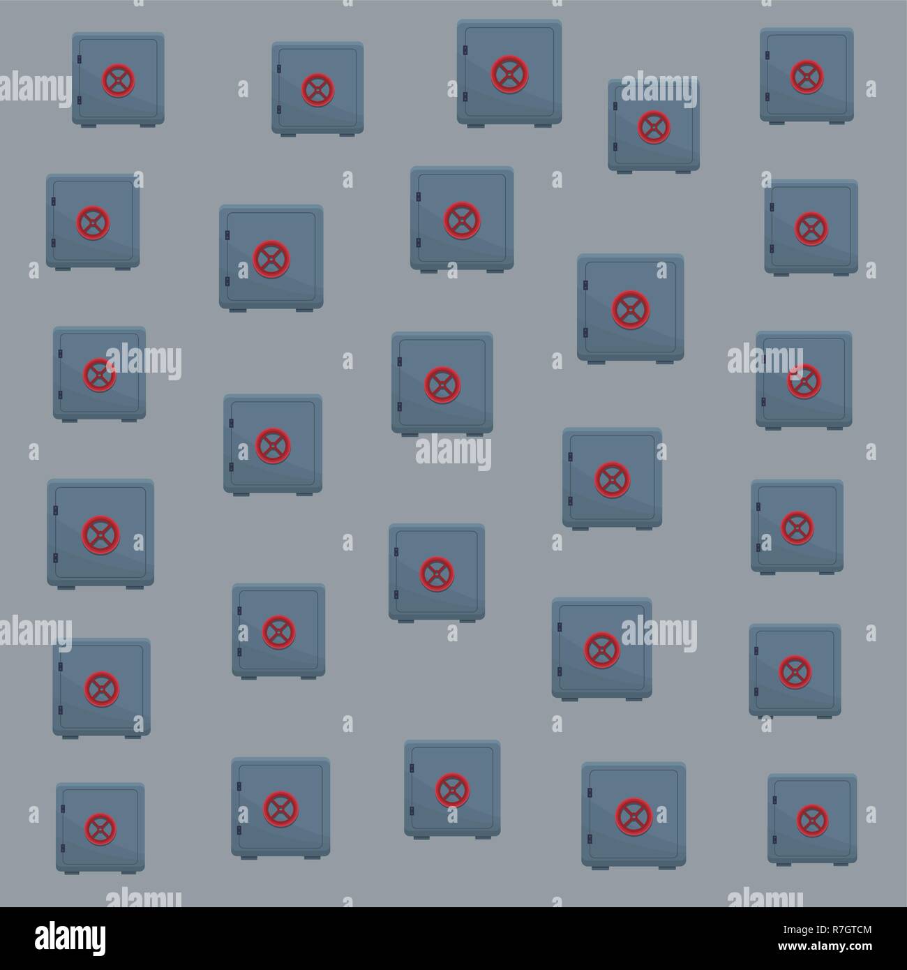 Strongbox background cartoons Stock Vector Image & Art - Alamy