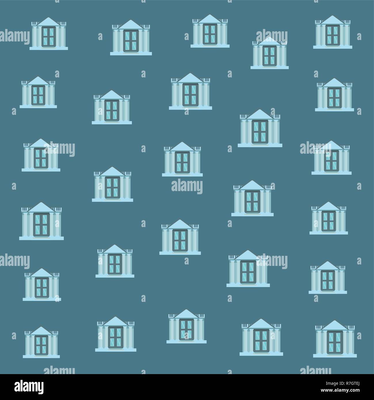 Bank building background cartoons Stock Vector Image & Art - Alamy