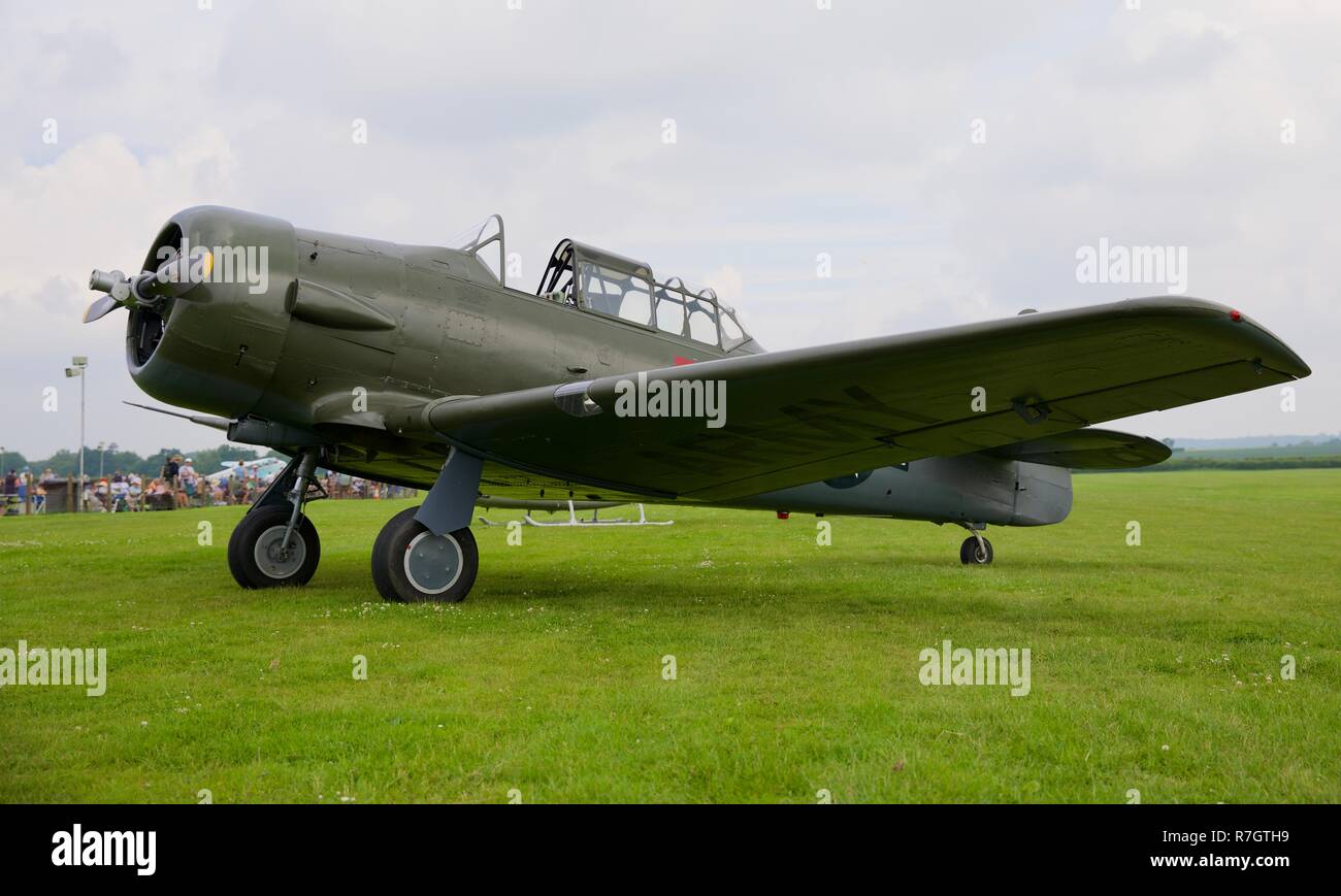 North American AT-6 Texan Stock Photo - Alamy