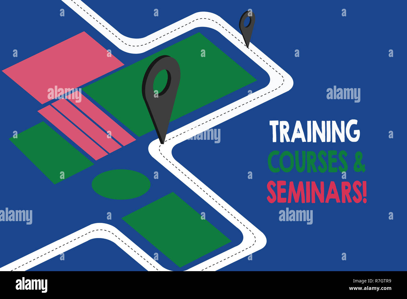 Text sign showing Training Courses And Seminars. Conceptual photo ...