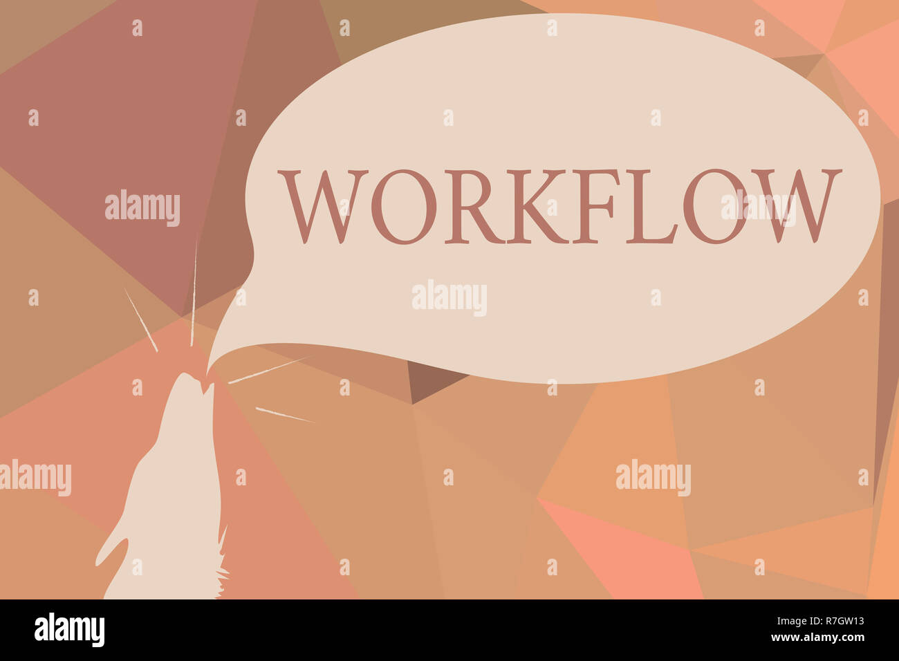 Writing Note Showing Workflow Business Photo Showcasing Sequence Of