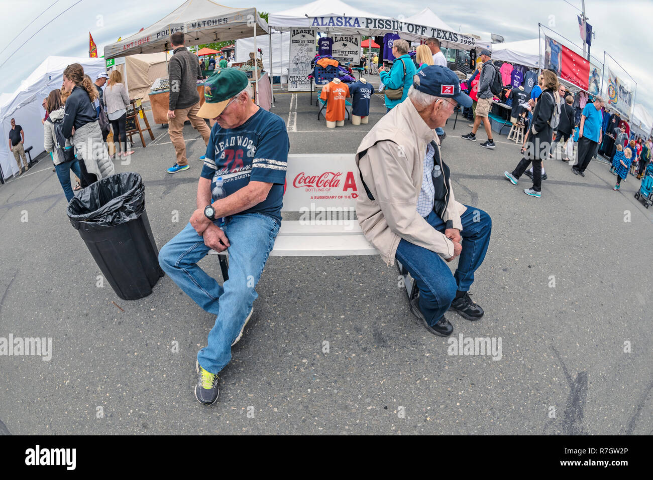 Old people resting hi-res stock photography and images - Alamy