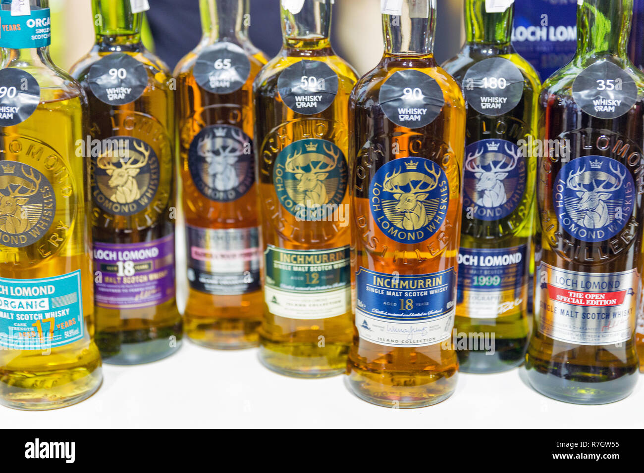 KIEV, UKRAINE - OCTOBER 20, 2018: Glen Scotia Scotch highland single ...