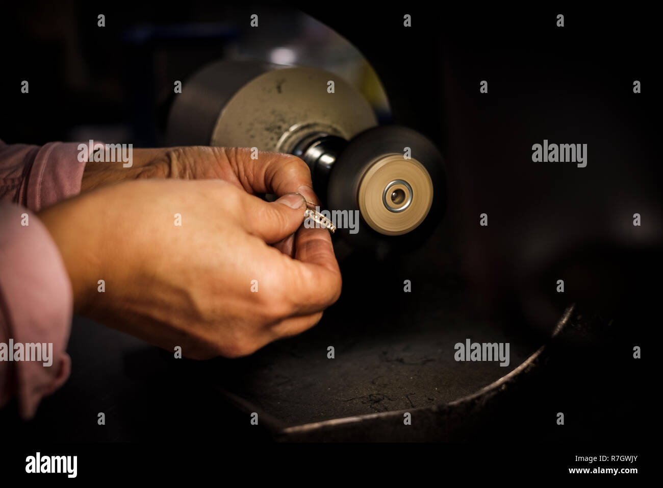 Bench grinder hi-res stock photography and images - Alamy