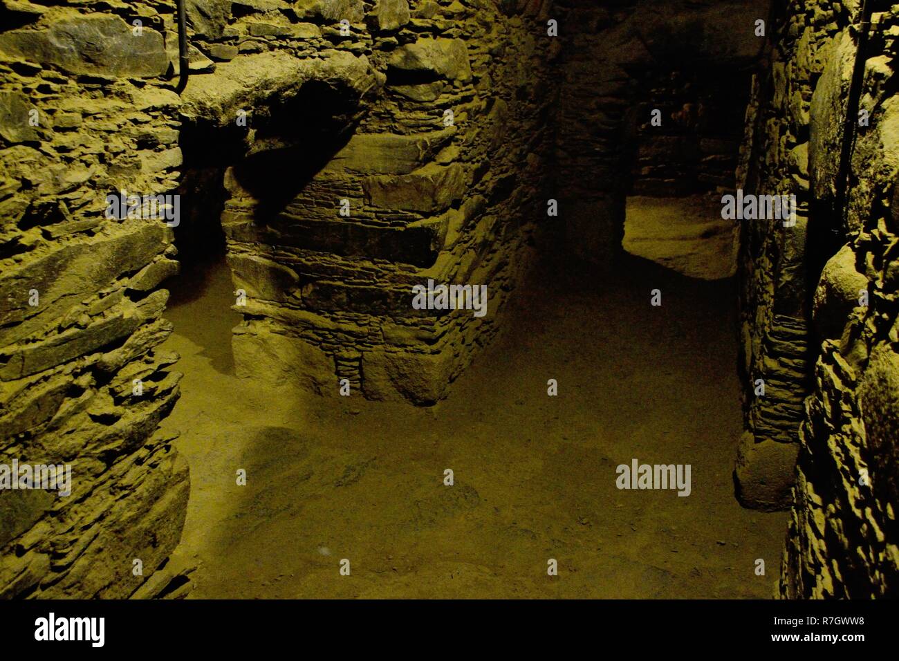 Underground chamber belonging to the temple- Archeological site in ...