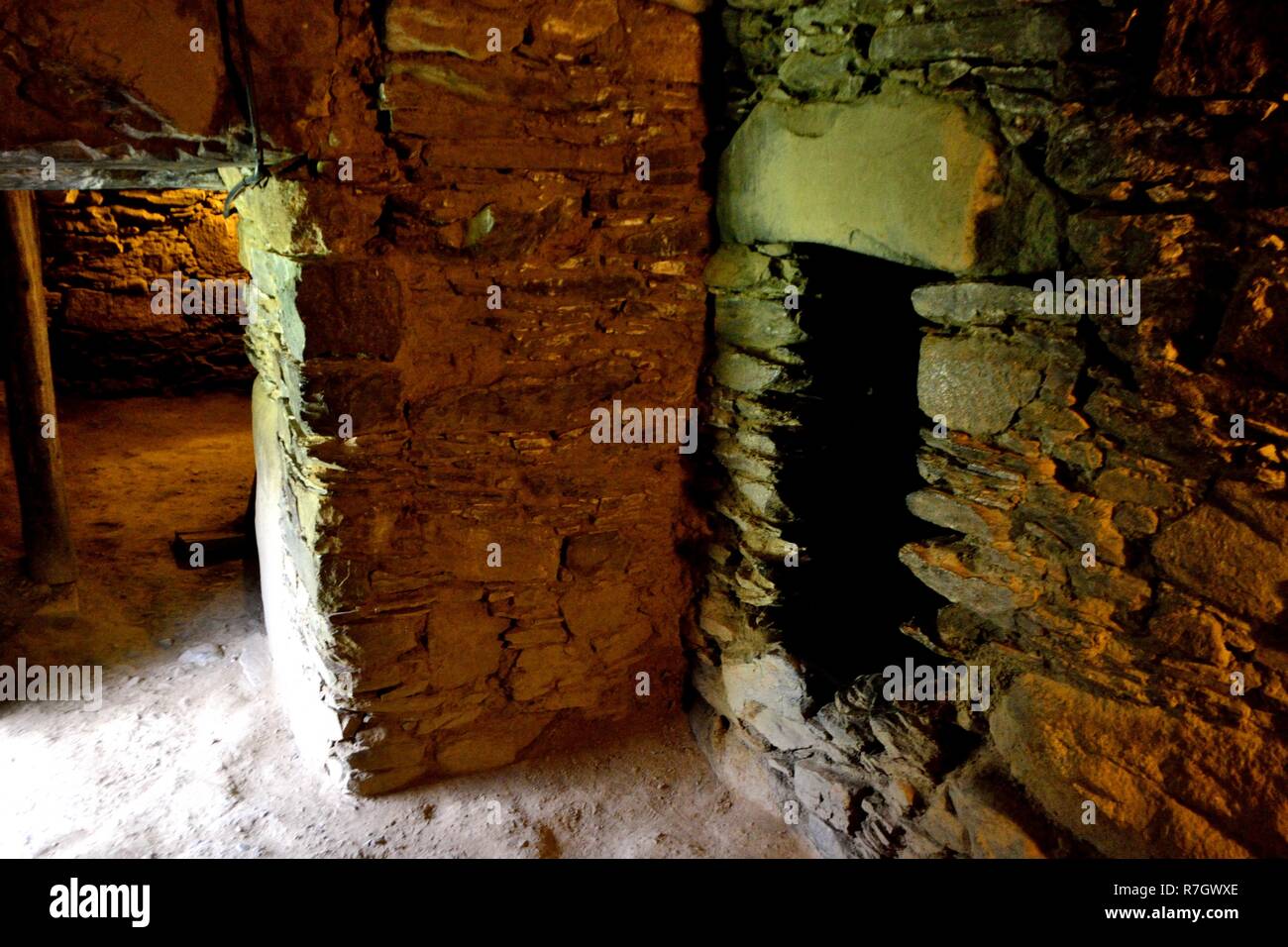 Underground chamber belonging to the temple- Archeological site in ...