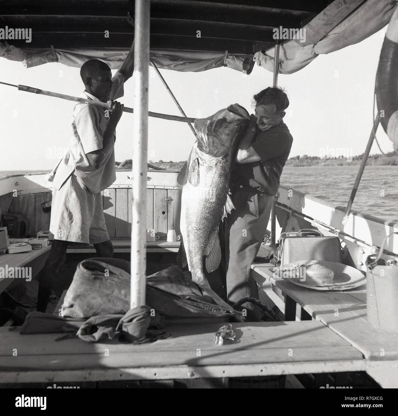 Game fishing 1950s hi-res stock photography and images - Alamy