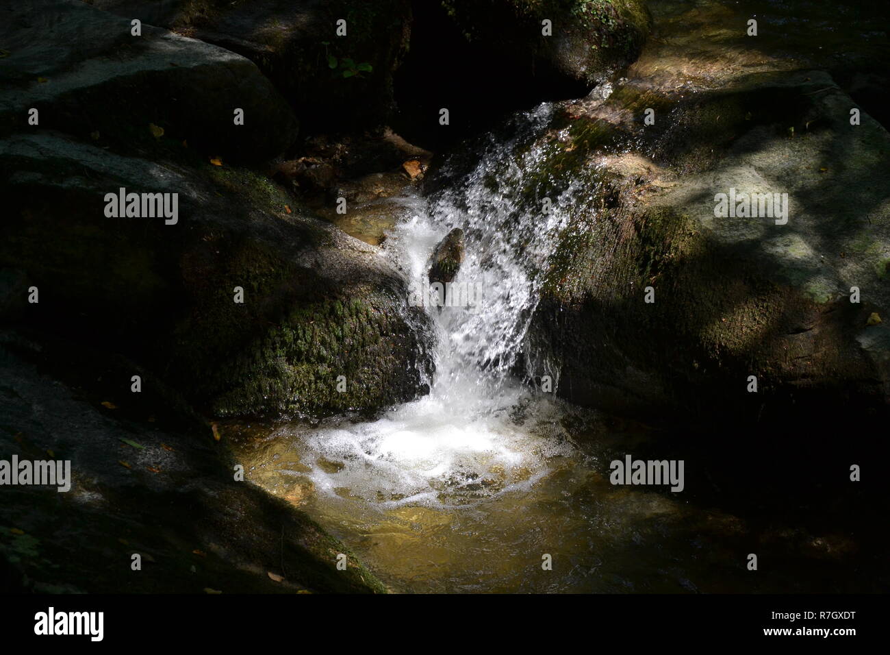 mountain stream cascade Stock Photo - Alamy