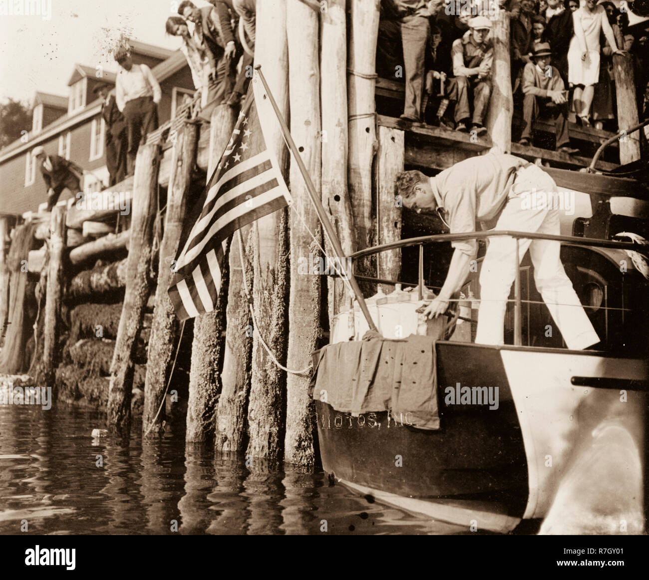 American aviator and hero Charles A. Lindbergh Stock Photo - Alamy
