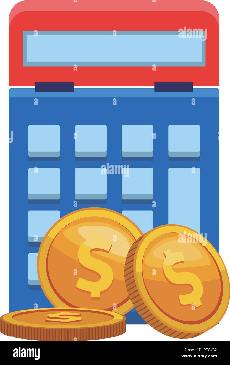 accounting calculator icon Stock Vector Image & Art - Alamy