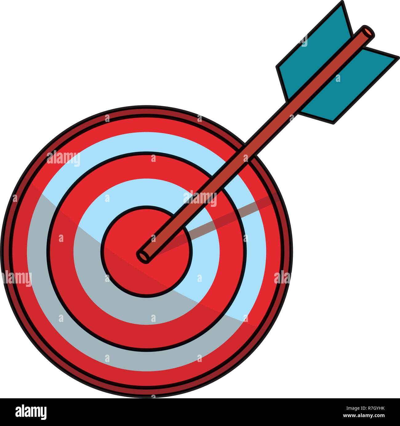 target shooting icon Stock Vector Image & Art - Alamy