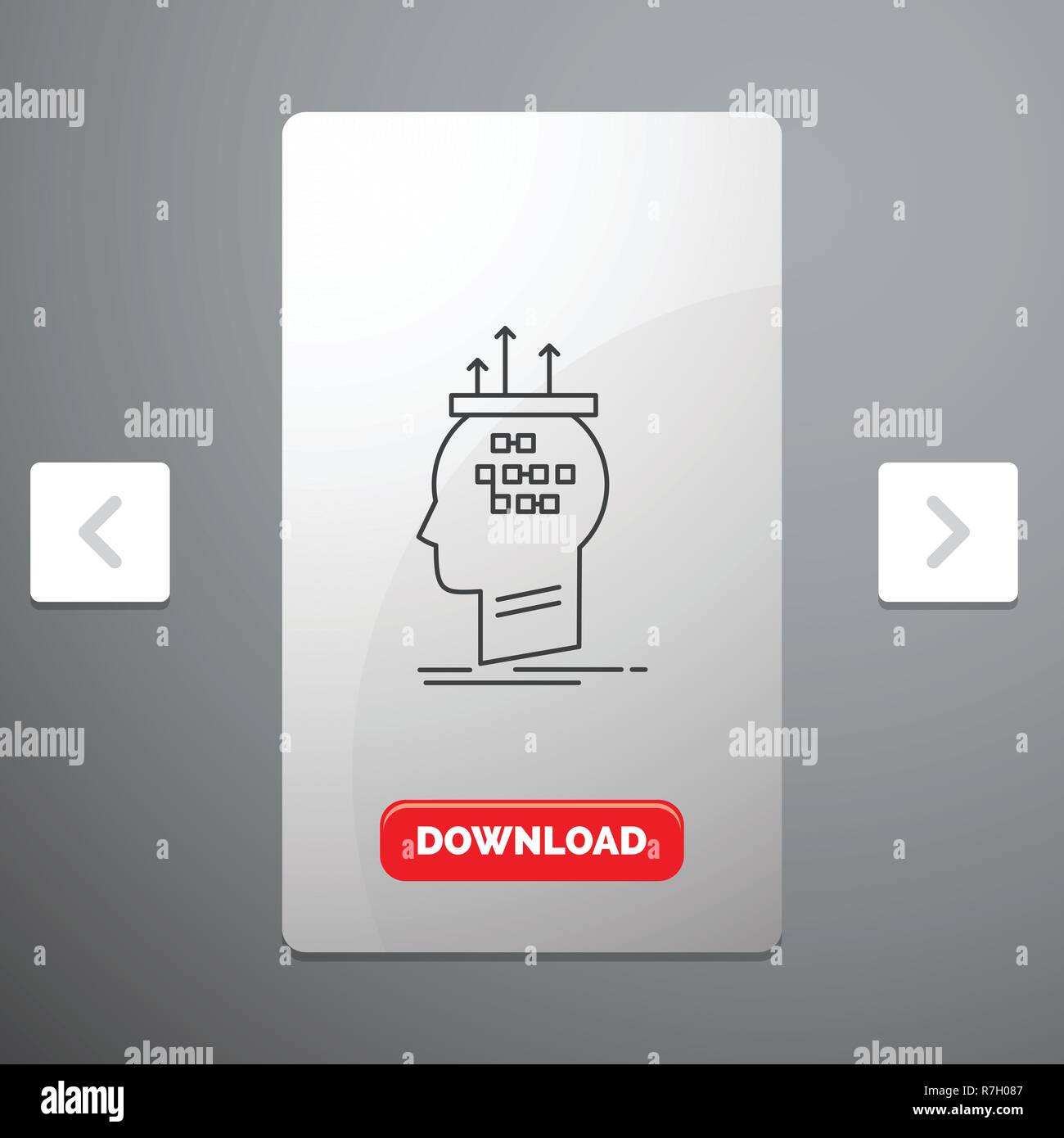 Active brain anatomy Stock Vector Images - Alamy