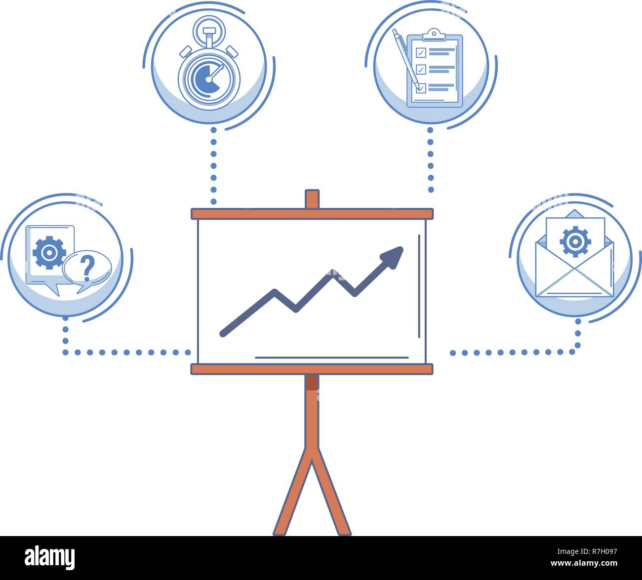 stadistics table icon Stock Vector Image & Art - Alamy