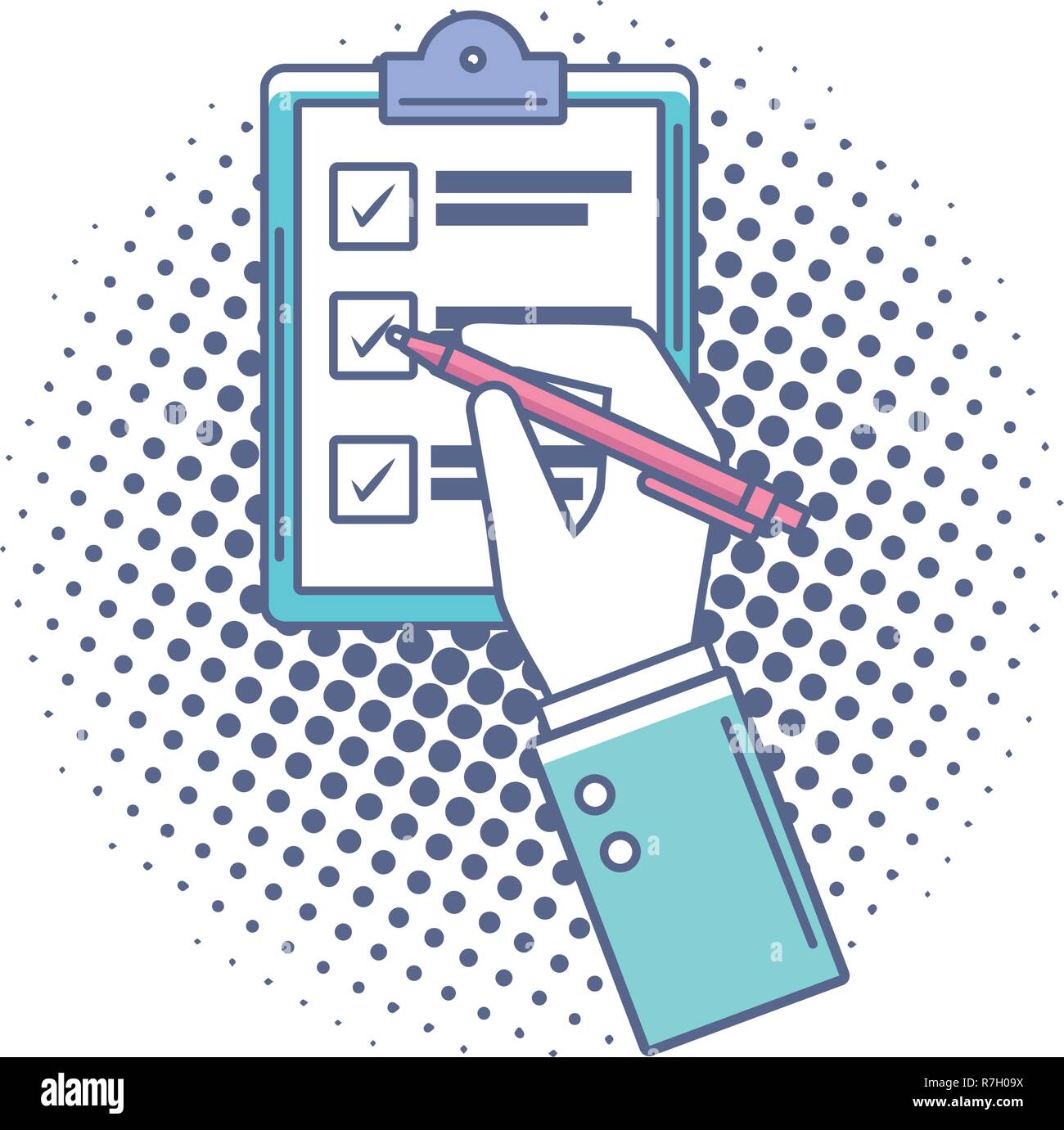 checklist table icon Stock Vector Image & Art - Alamy