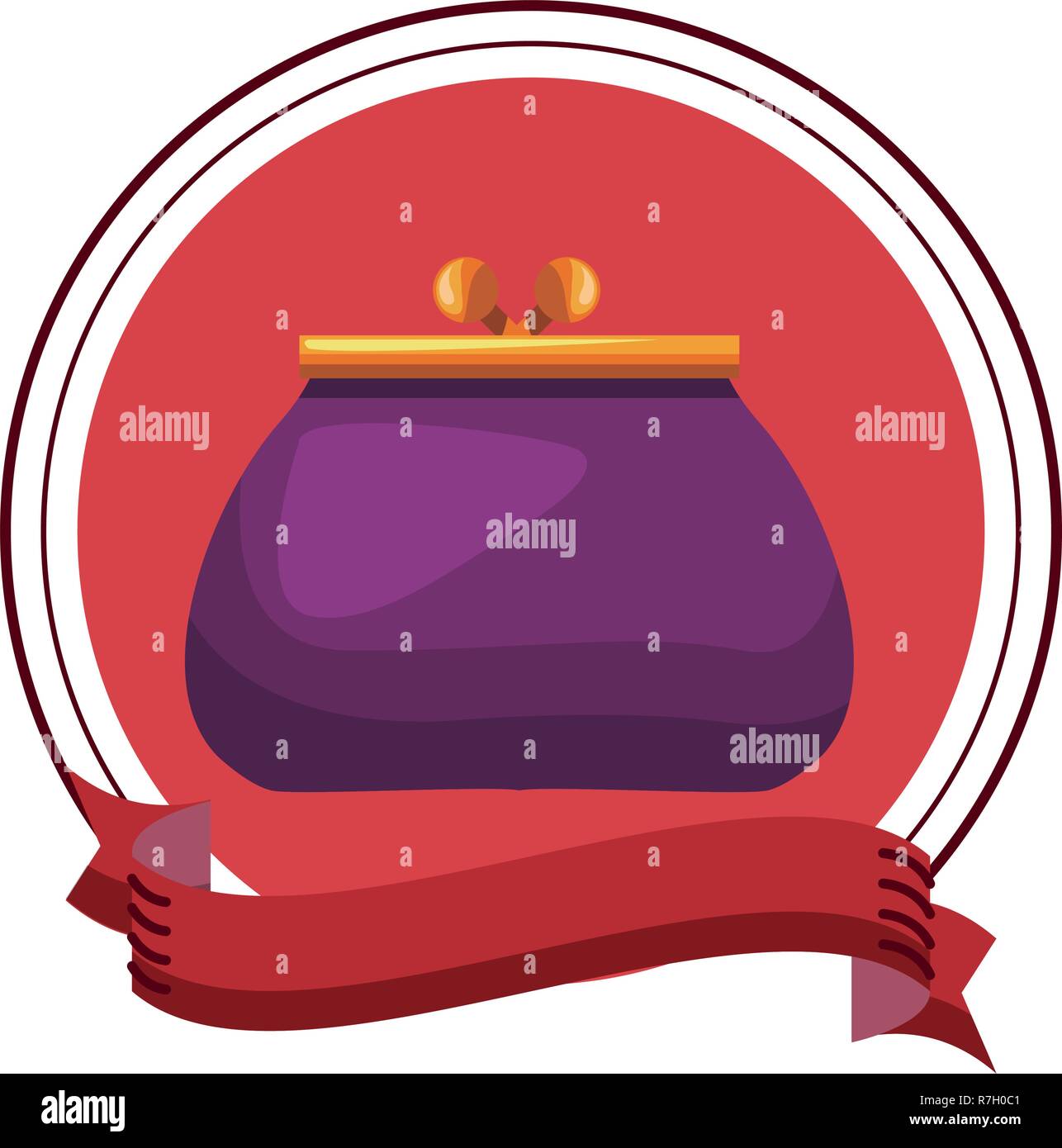coin purse icon Stock Vector Image & Art - Alamy