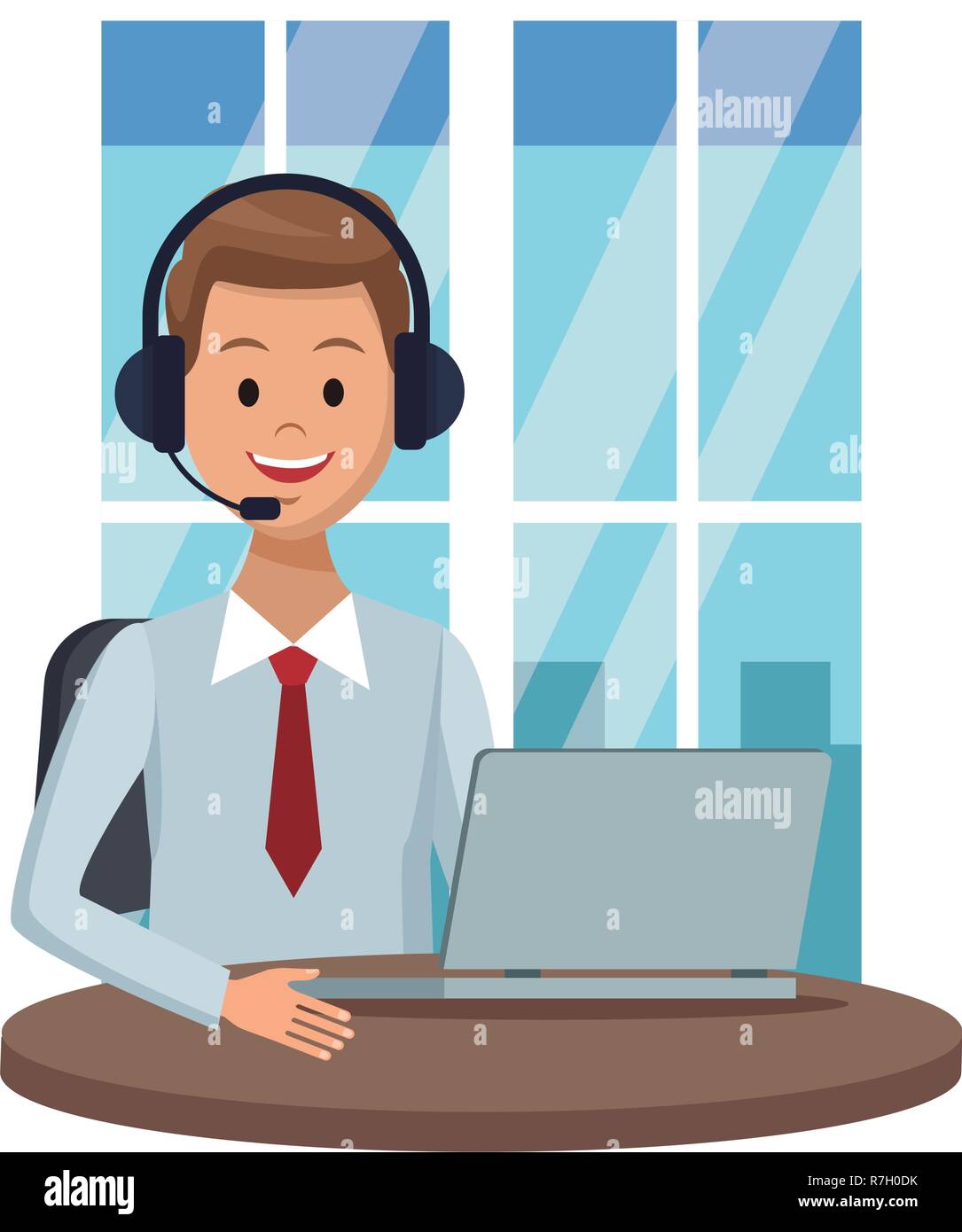 costumer services assistant Stock Vector Image & Art - Alamy