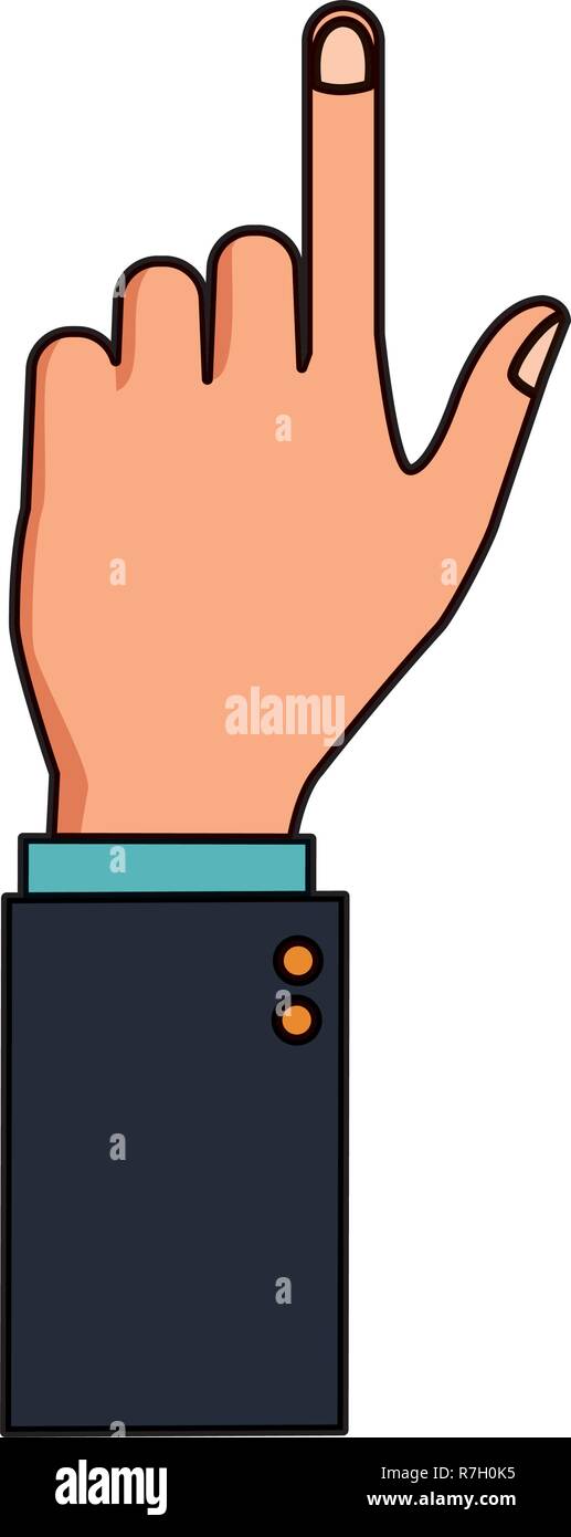 hand pointing out Stock Vector Image & Art - Alamy