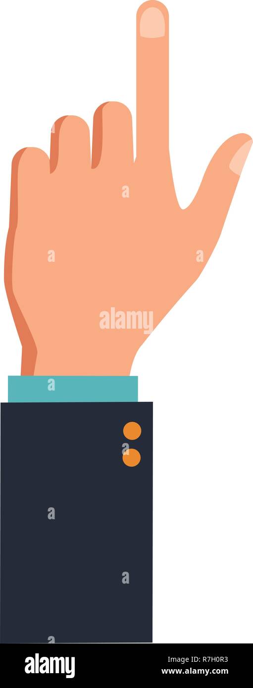 hand pointing out Stock Vector Image & Art - Alamy
