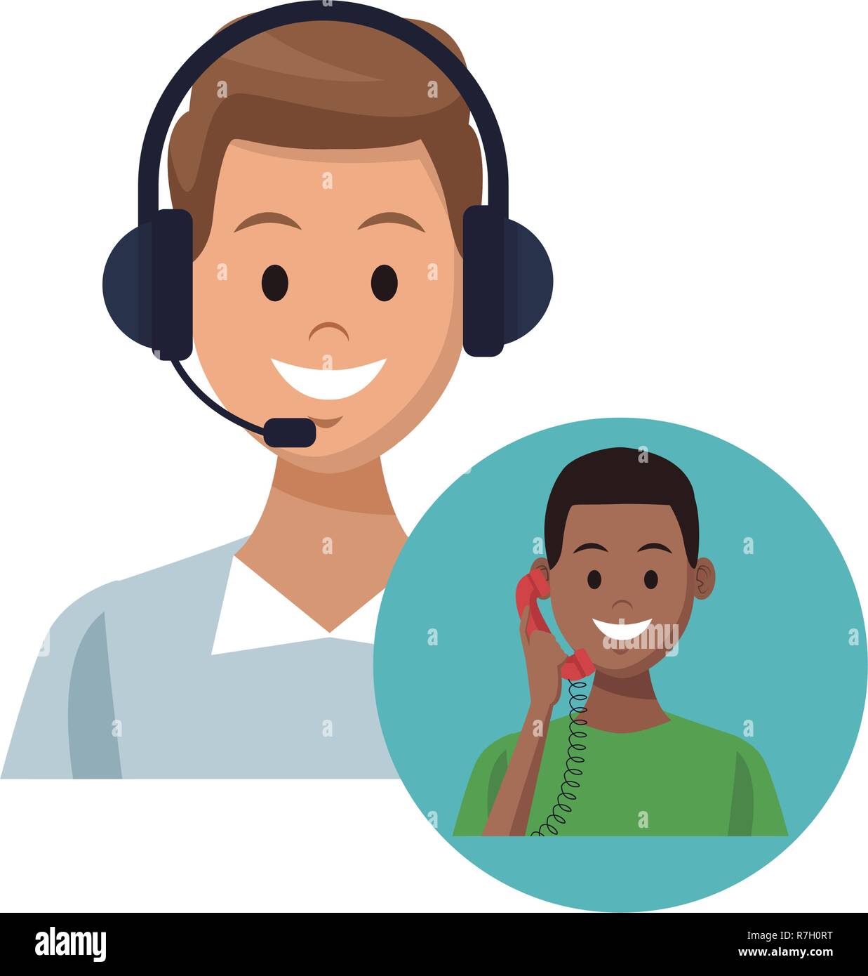 Call center costumer service hi-res stock photography and images - Alamy