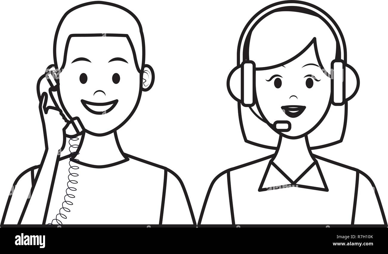 costumer support services Stock Vector Image & Art - Alamy