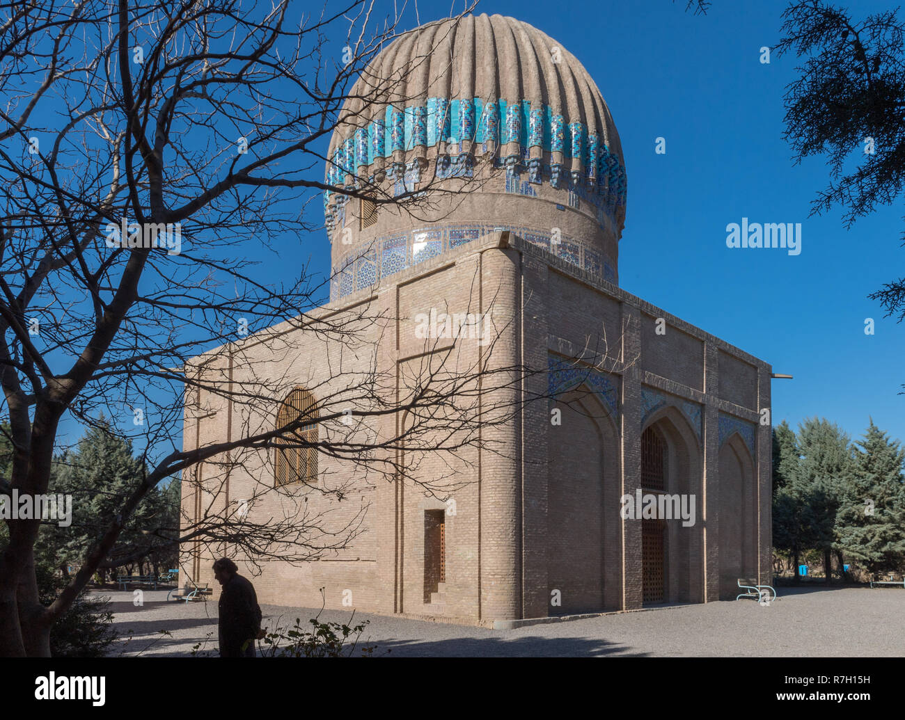 Gawhar Shad Mausoleum, Musalla Complex at Sunset, Herat, Herat Province ...
