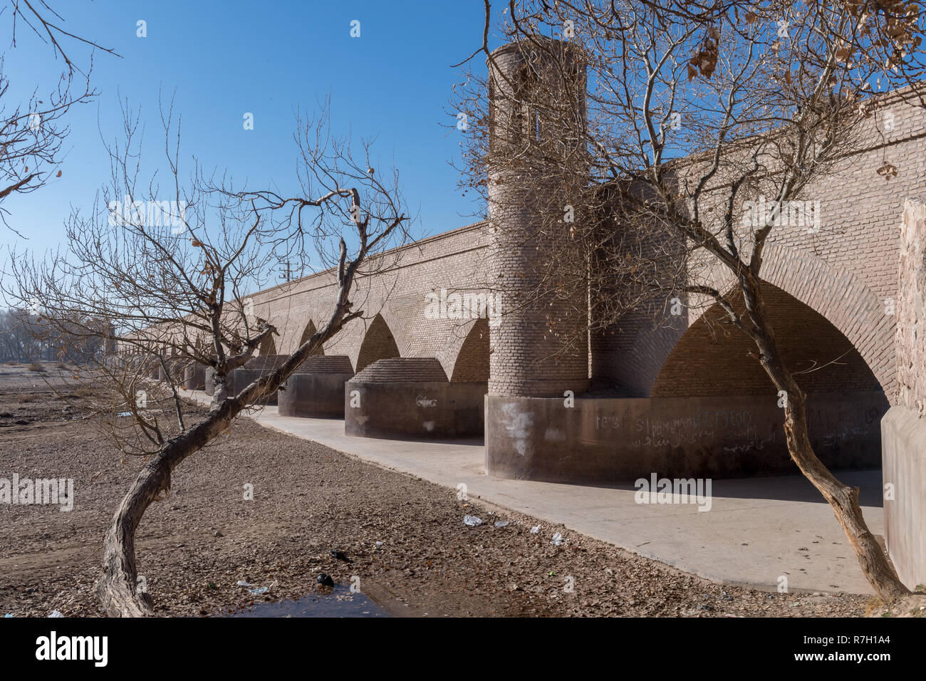 Paul Malan Haridud Bridge, Herat, Herat Province, Afghanistan Stock ...