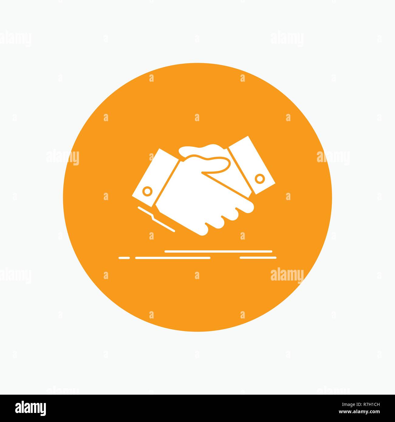 Shaking hands in friendship Stock Vector Images - Alamy