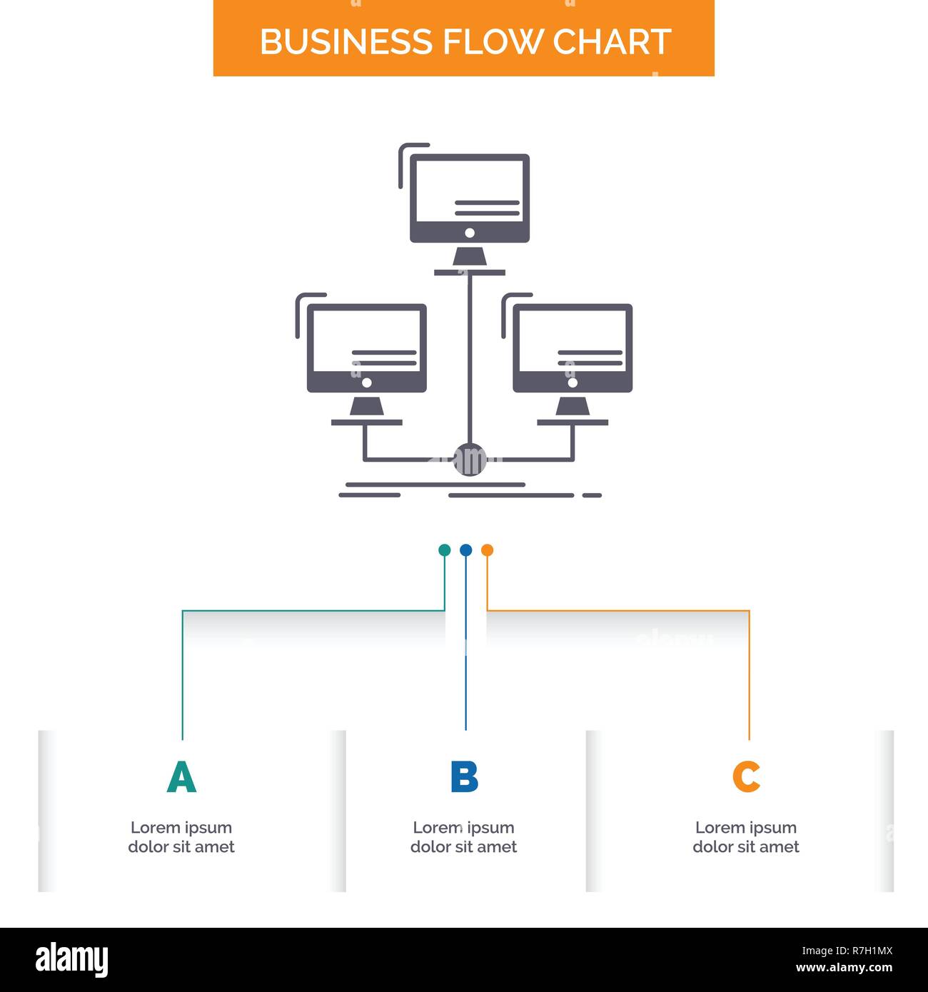 Distributed computing background Stock Vector Images - Alamy