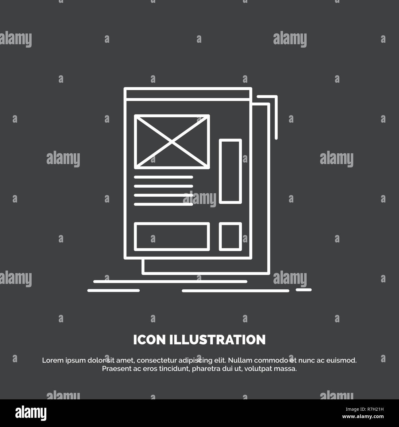 Framing wire Stock Vector Images - Alamy