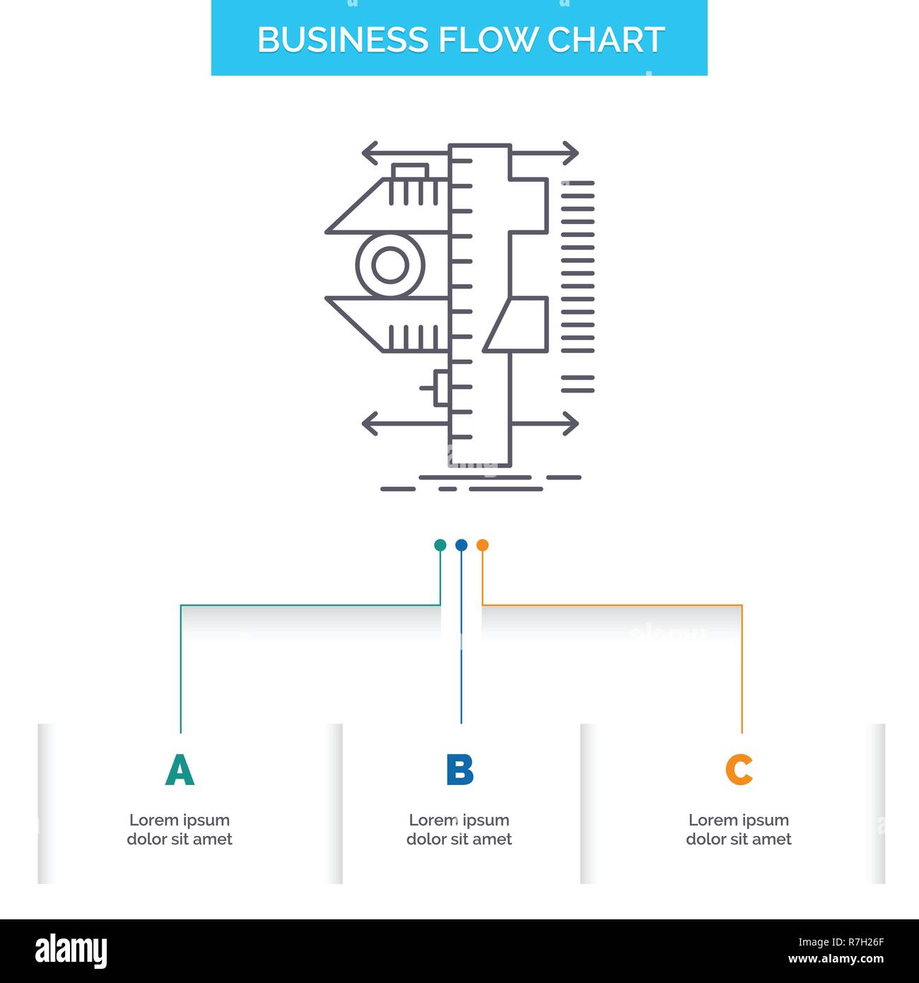 Flow measurement Stock Vector Images - Alamy