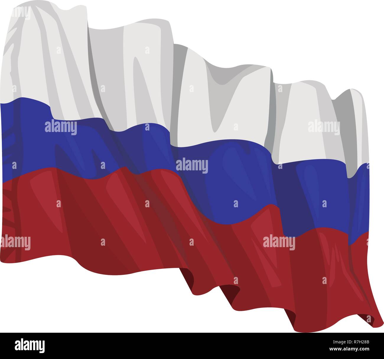 russian flag icon Stock Vector Image & Art - Alamy