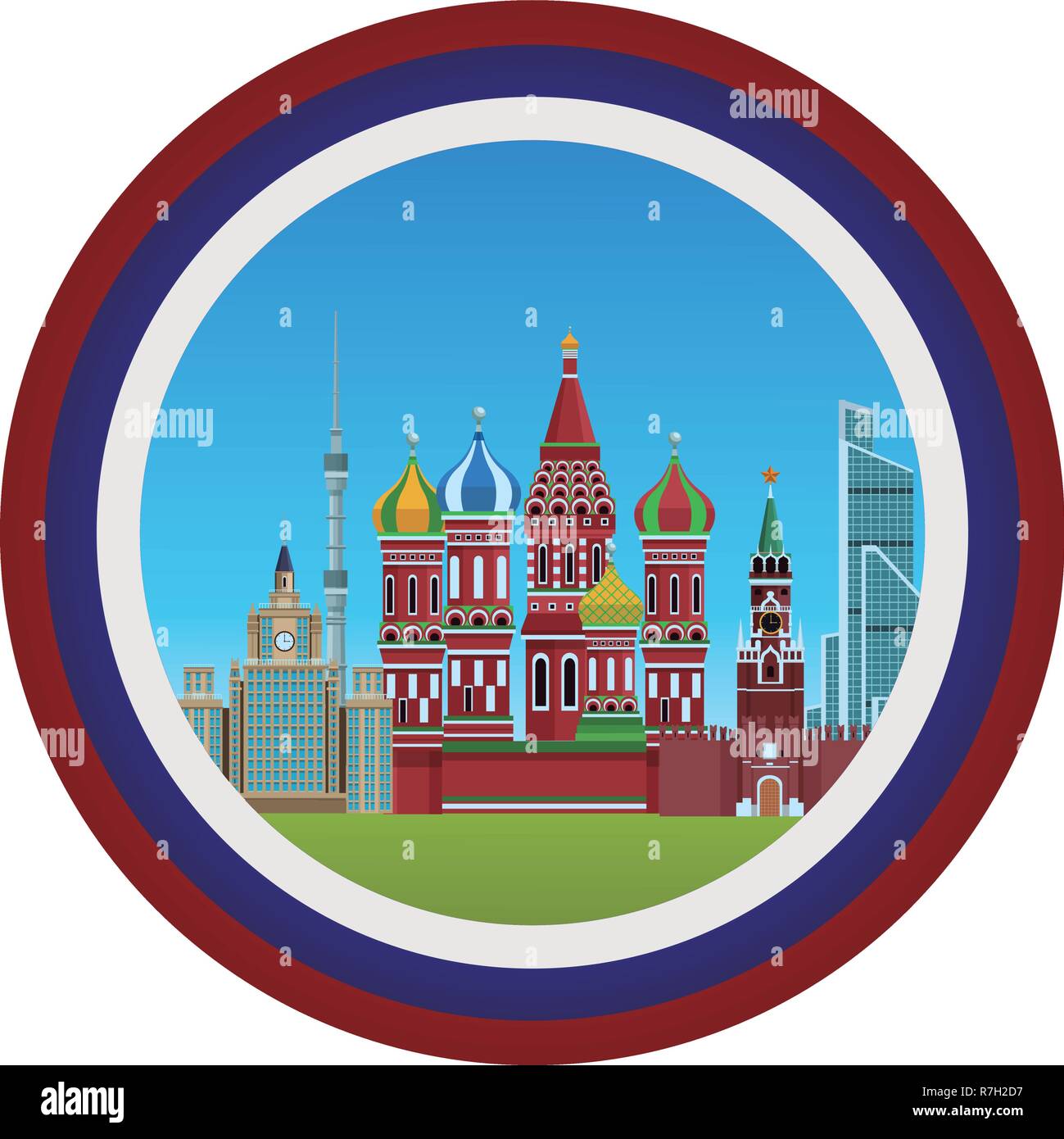 russian relevant buildings Stock Vector Image & Art - Alamy