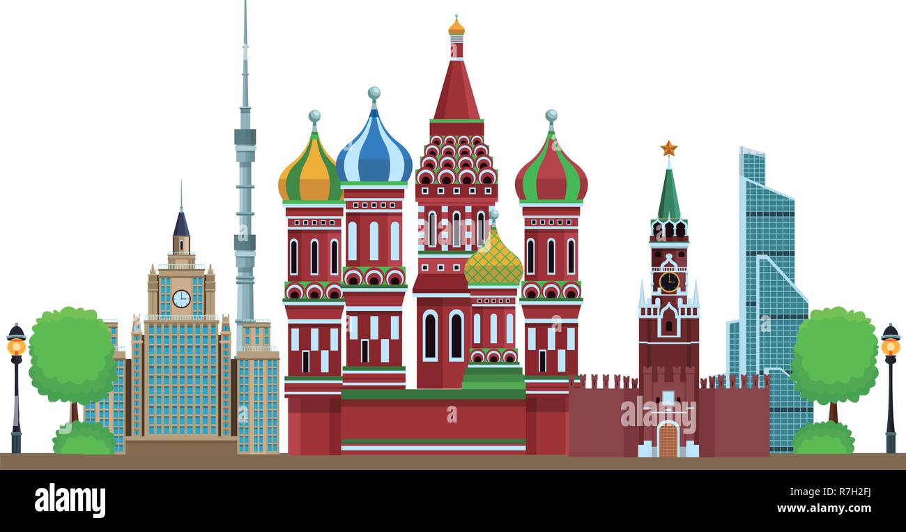 russian relevant buildings Stock Vector Image & Art - Alamy