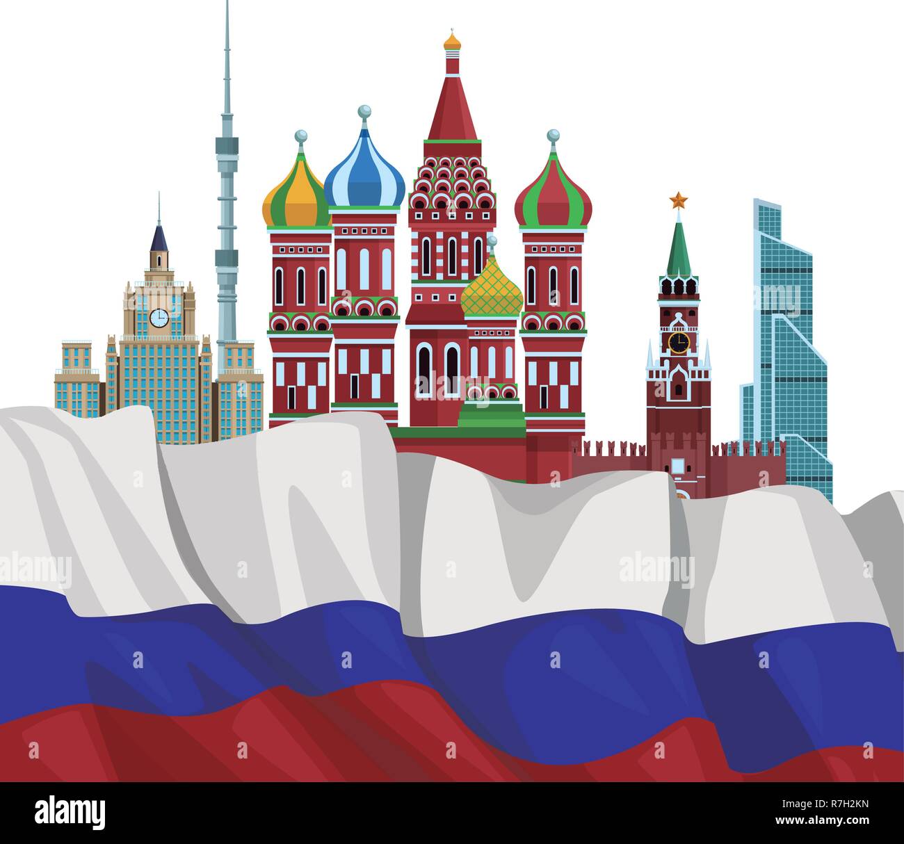 russian relevant buildings Stock Vector Image & Art - Alamy