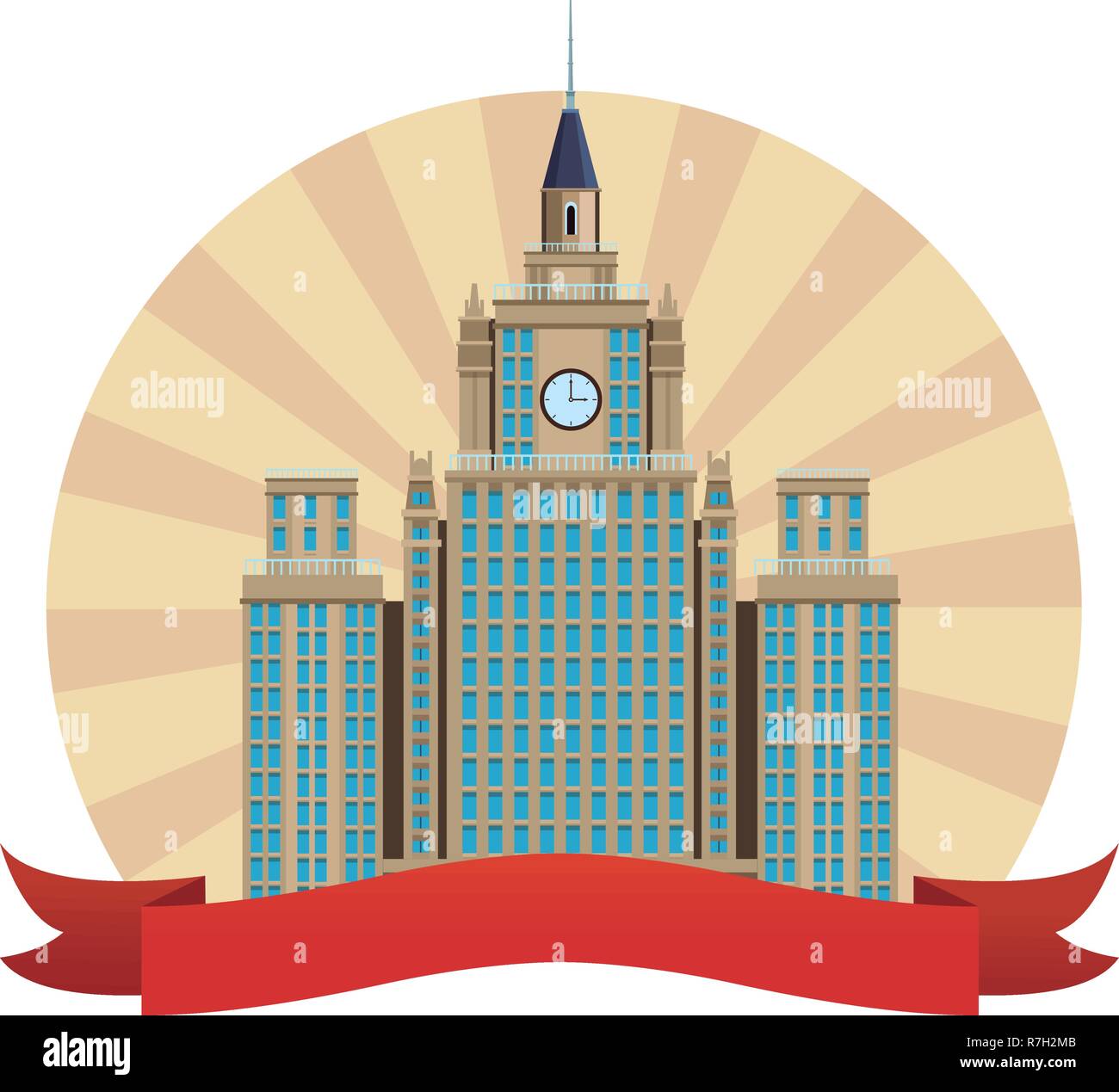 moscow state university icon Stock Vector Image & Art - Alamy
