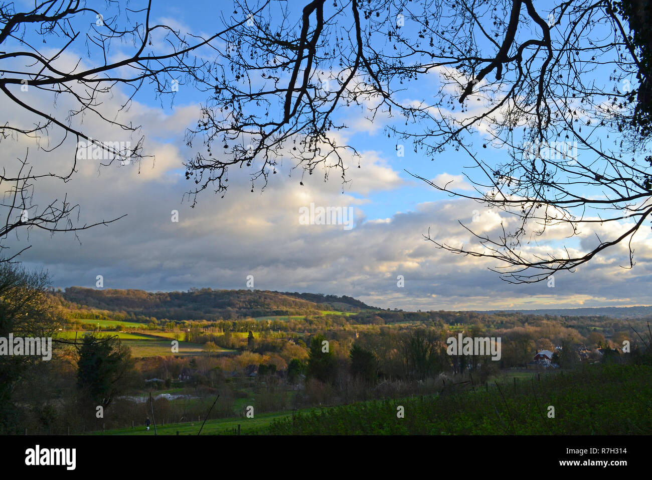Kent Countryside Uk Winter High Resolution Stock Photography and Images ...