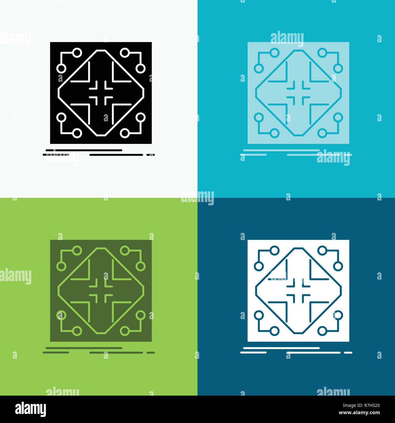 Data centre architecture Stock Vector Images - Alamy